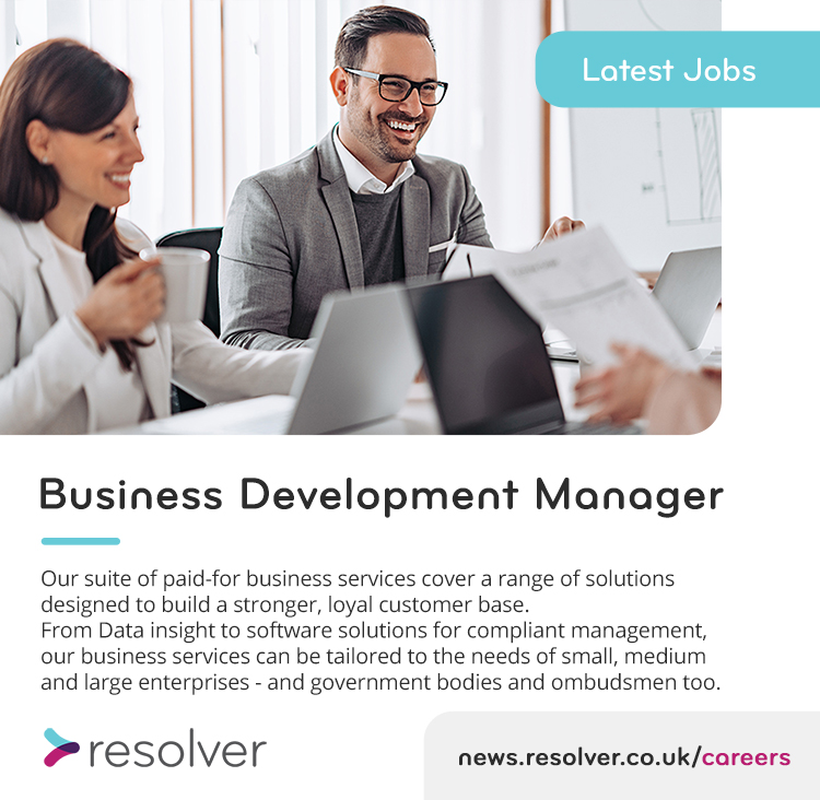 Business Development Manager - Resolver News